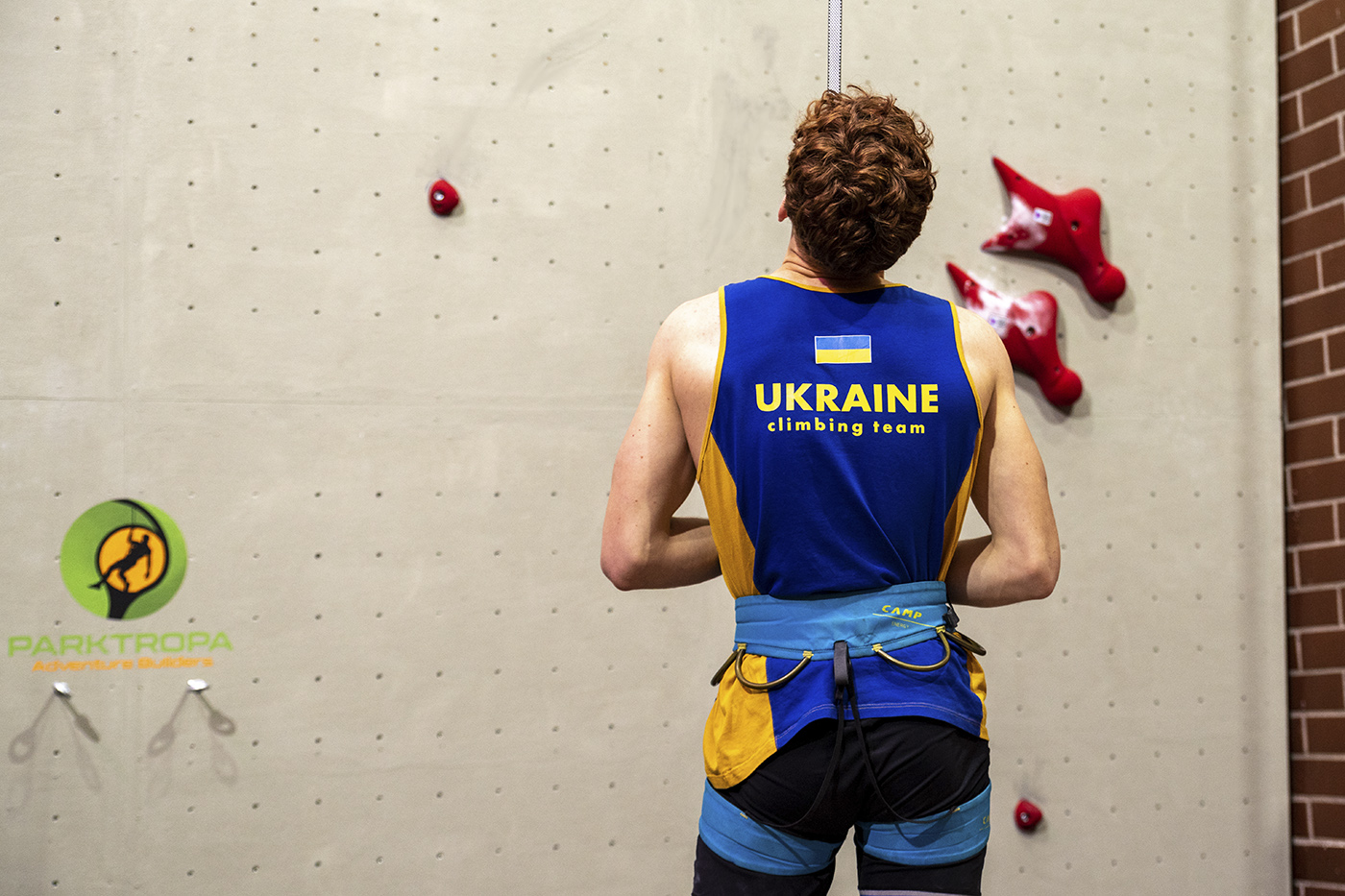 Speed climbing wall for the olympic team of Ukraine - Adventure Parks TROPA